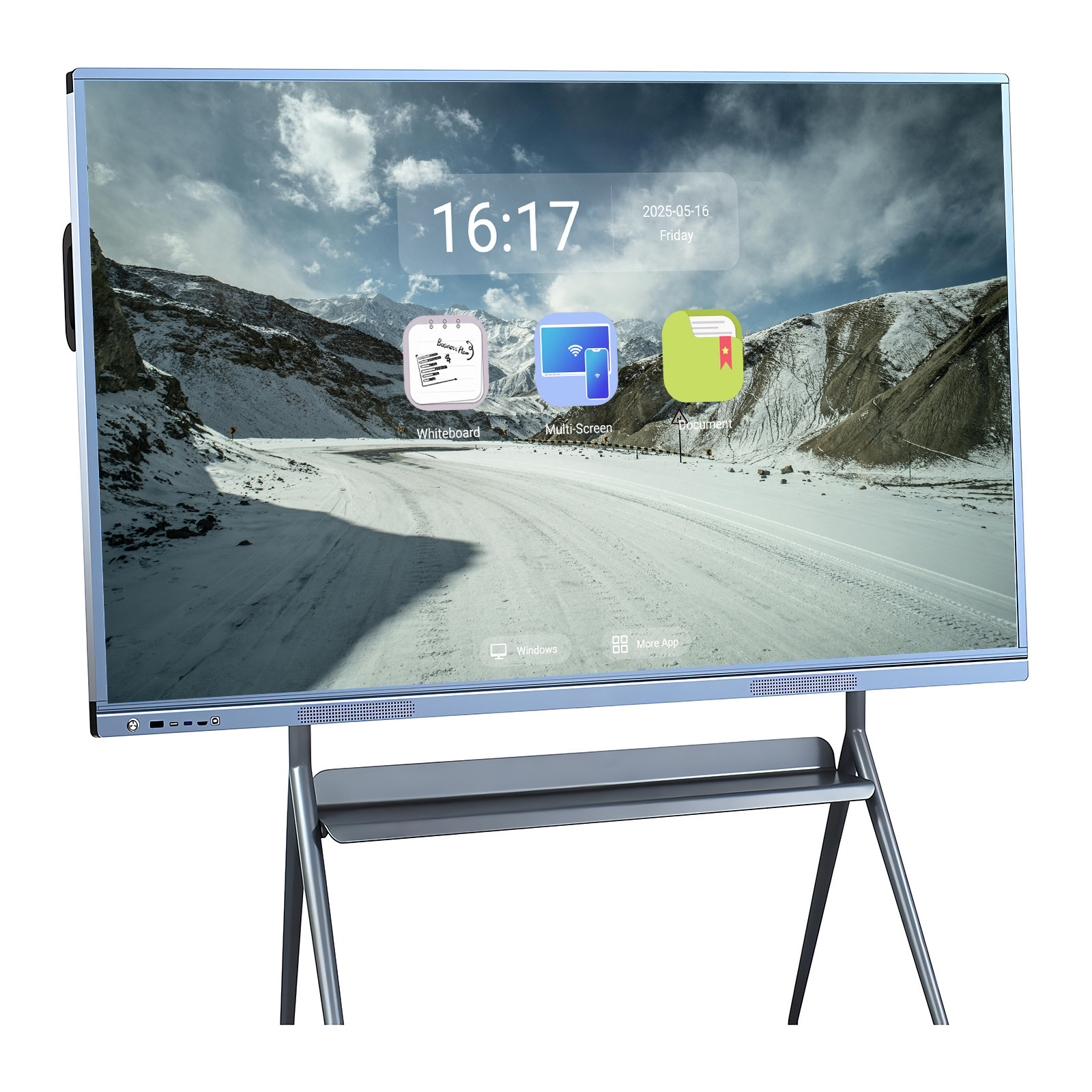JYXCN 65" Smart Board Pro Dual OS Touch Interactive Electronic Whiteboard for Conference Rooms ...